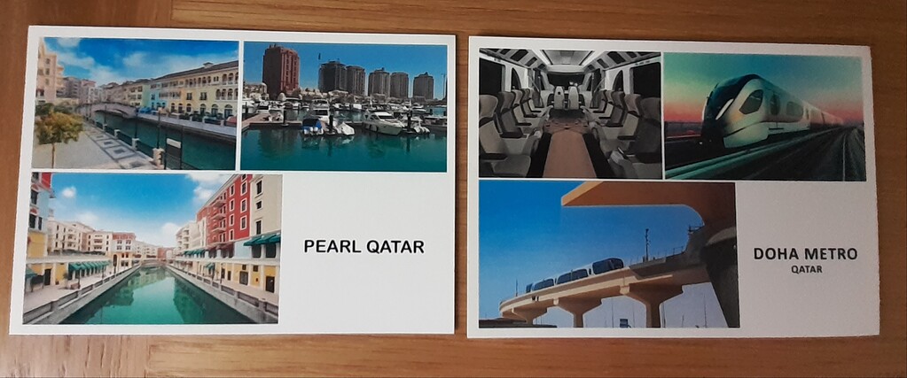 Postcards from Qatar, Bahrain and UAE - Postcard chat! - Postcrossing ...