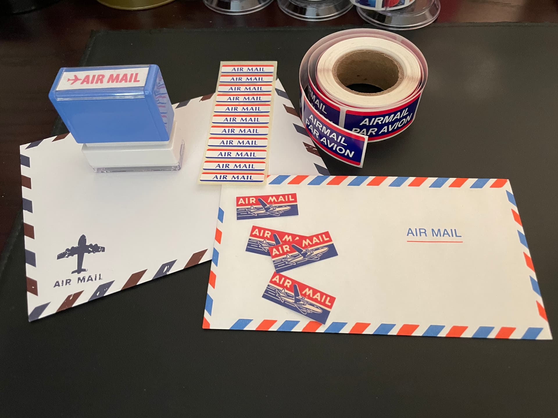 France - The necessity of the label "Par Avion" - Mail, stamps & postal ...